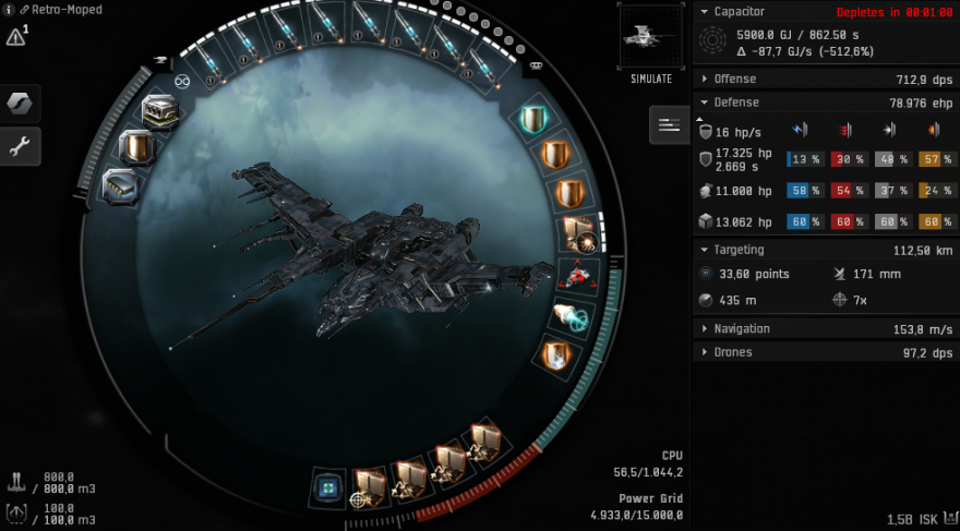 Die gute alte Raven Navy Issue - Pod-Express